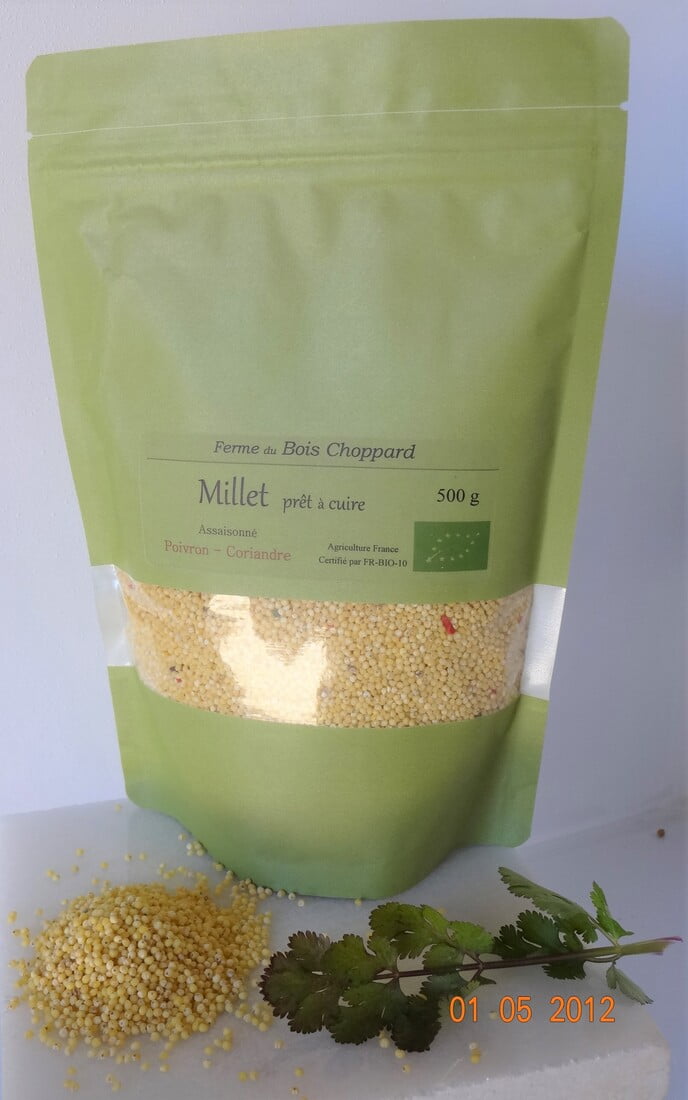 Millet prêt à cuire Bio 500g